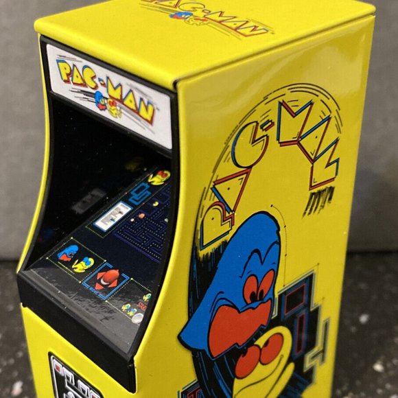 Pac Man | Toys | Pac Man Mini Arcade Game Metal Candy Tin Container No ...